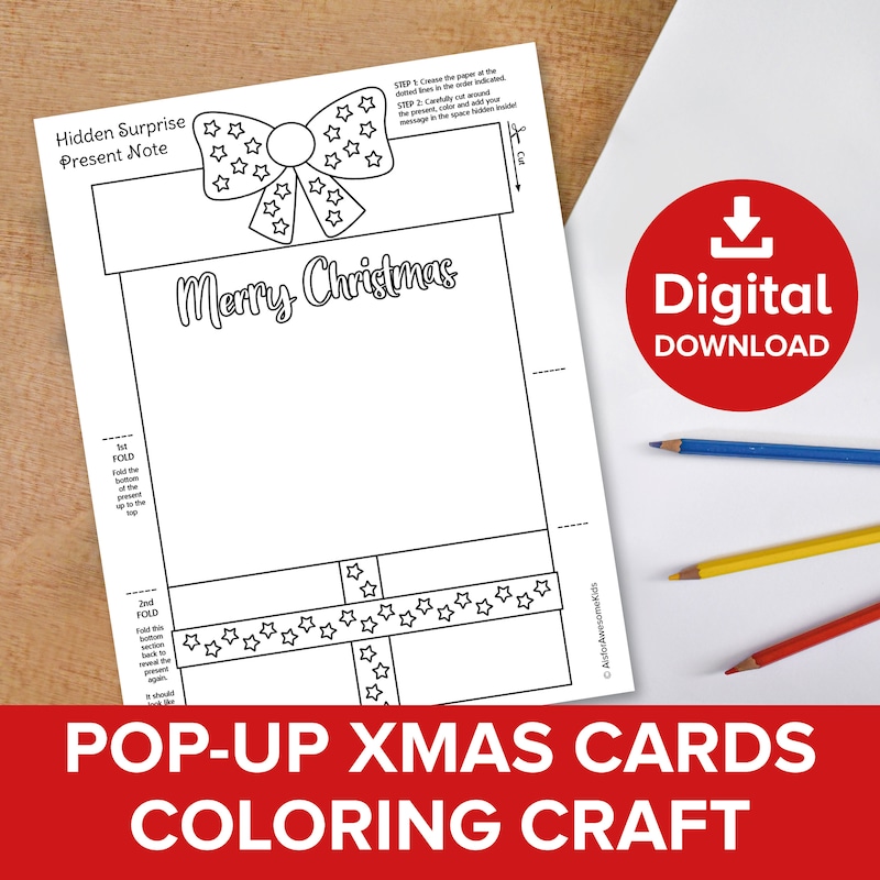 Hidden Present Note - Etsy