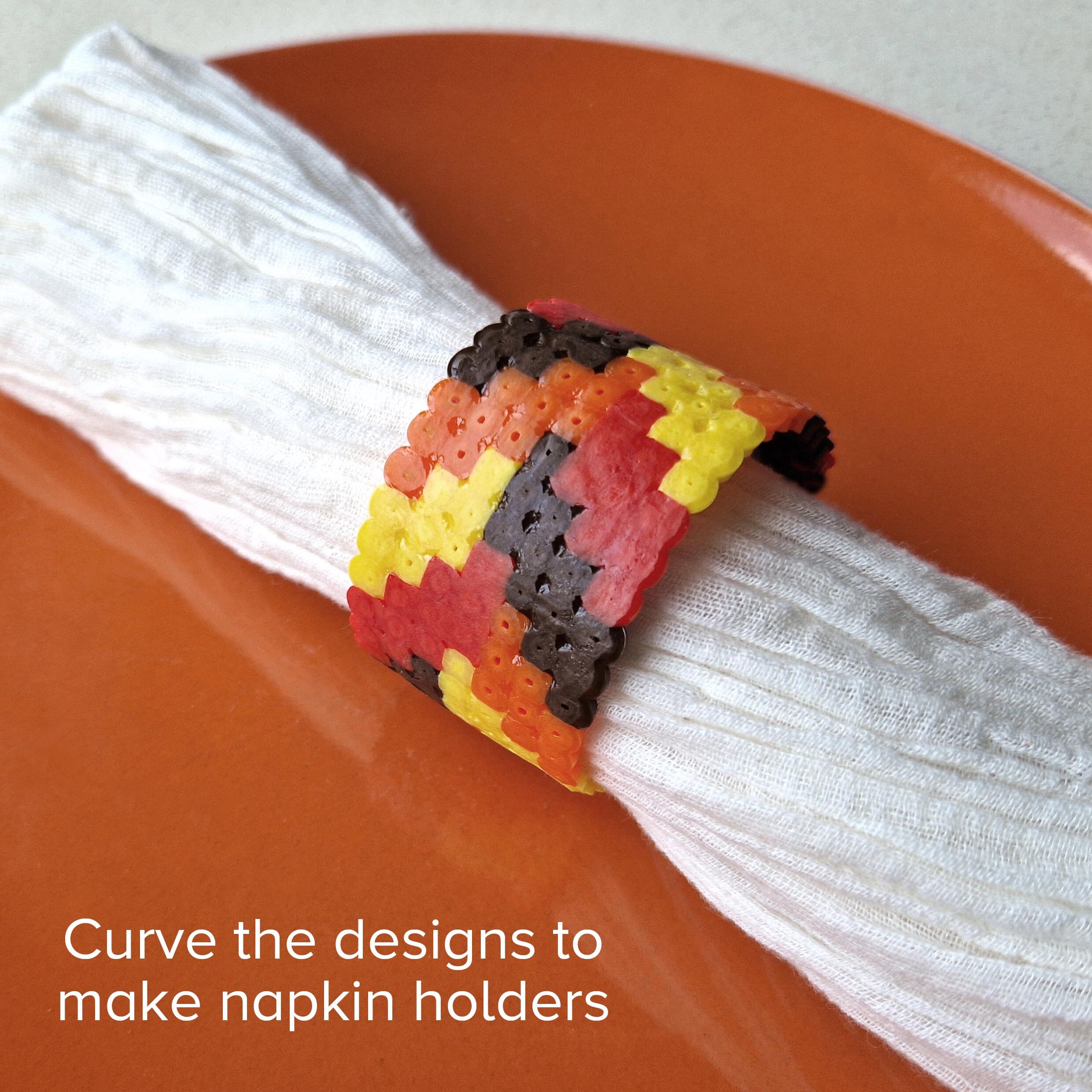 Thanksgiving Fuse Bead Craft Template Bundle, Fall Pumpkin Decor ...