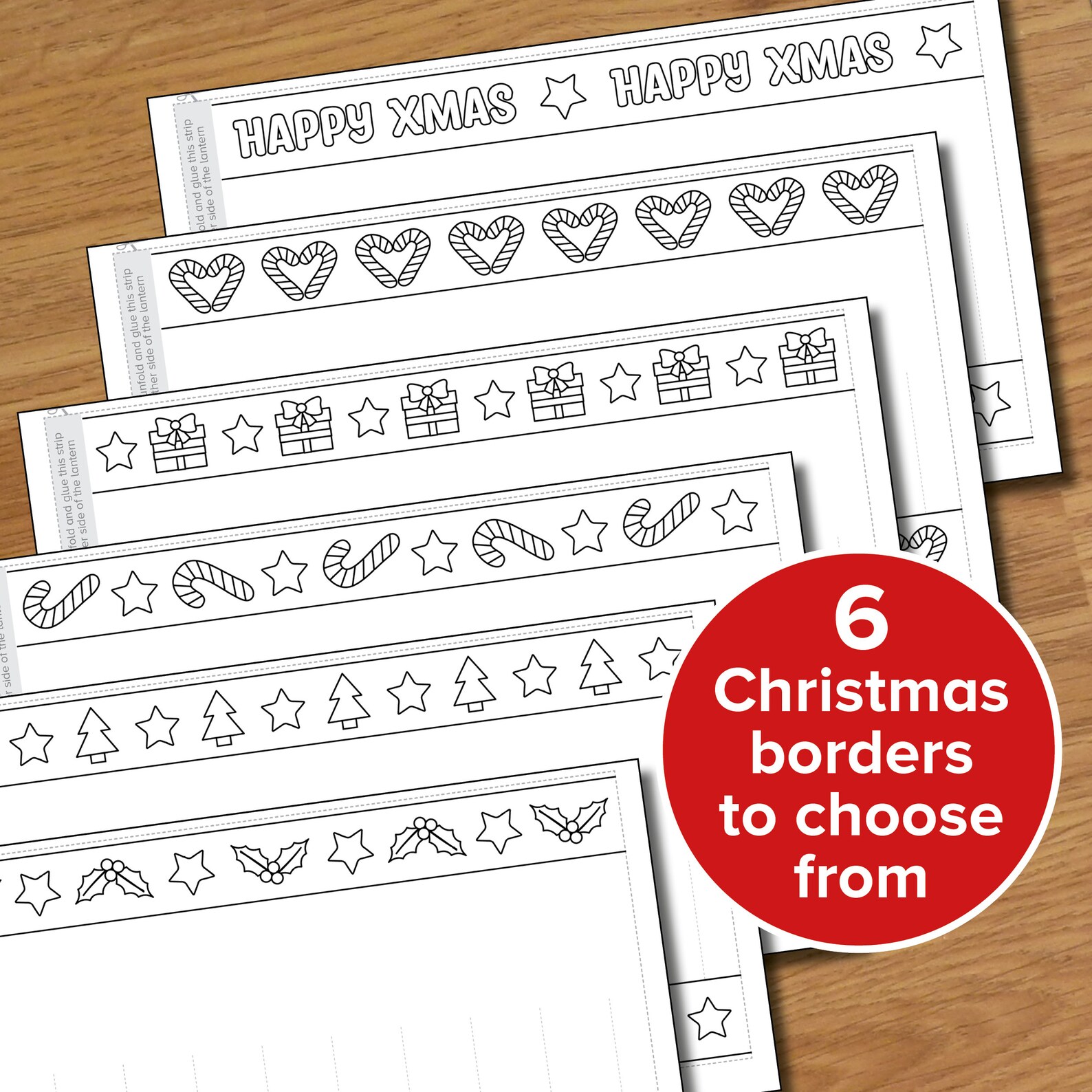 Christmas Paper Lantern Craft, Holiday Decoration Lamp Kit, Xmas ...