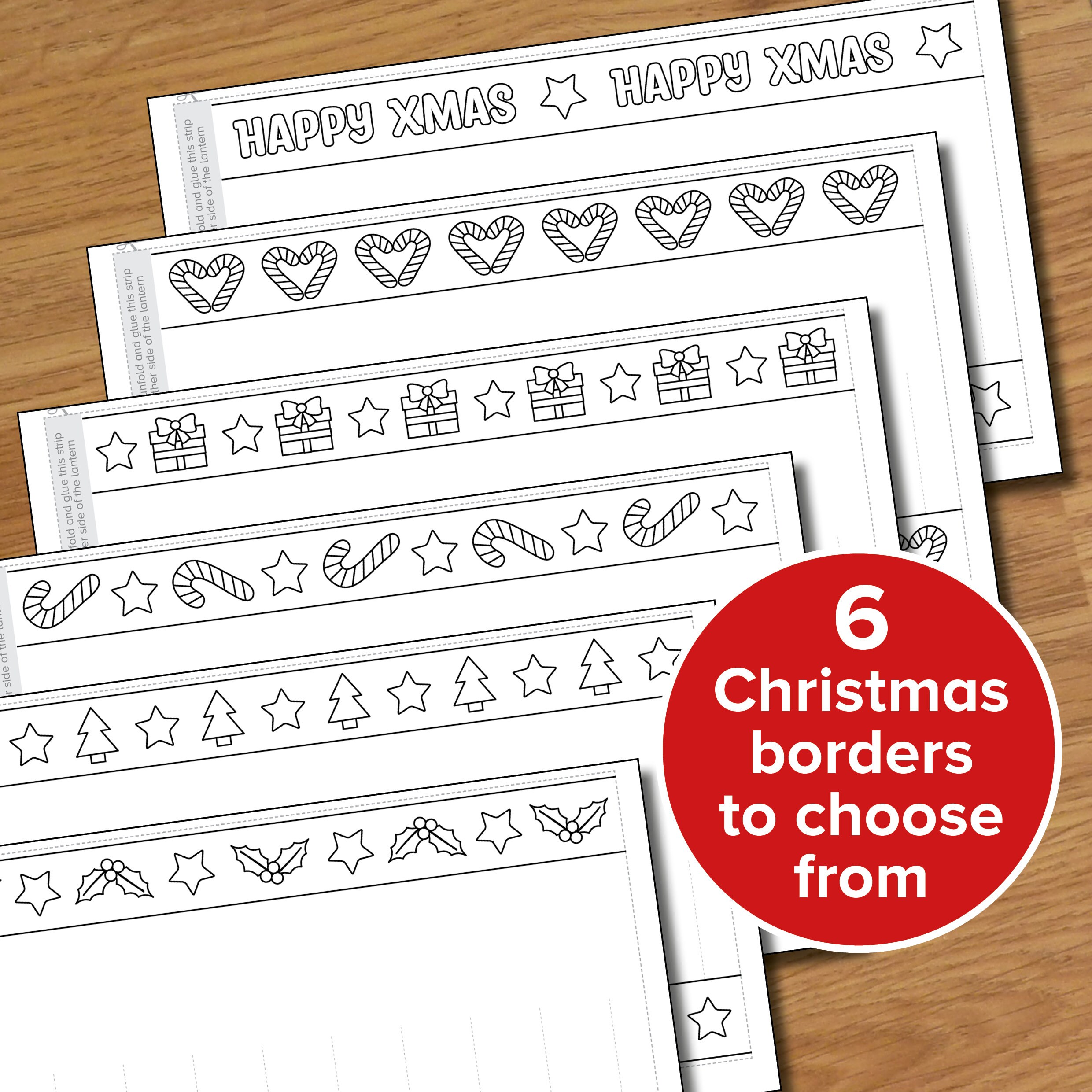 Christmas Paper Lantern Craft, Holiday Decoration Lamp Kit, Xmas ...