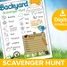 Minibeasts Scavenger Hunt, Kids Spot & Color Insect Nature Walk ...