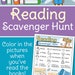 Reading Challenge Scavenger Hunt Childrens World Book Day - Etsy