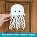 Jellyfish Cut & Paste Craft Printable, Marine Jelly Fish Color and ...