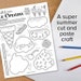 Ice Cream Cut & Paste Craft Kit, Build an Icecream Cone Printable ...