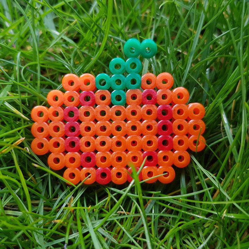 Thanksgiving Fuse Bead Template, Hama Perler Nabbi Beads Turkey Craft ...