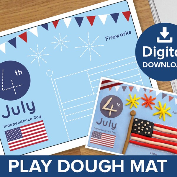Play Dough Mats - Etsy