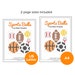 Sports Balls Fuse Bead Template, Football Soccer Basketball Baseball ...