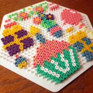 Birthday Party Fuse Bead Template, Hama Perler Nabbi Craft Gift ...