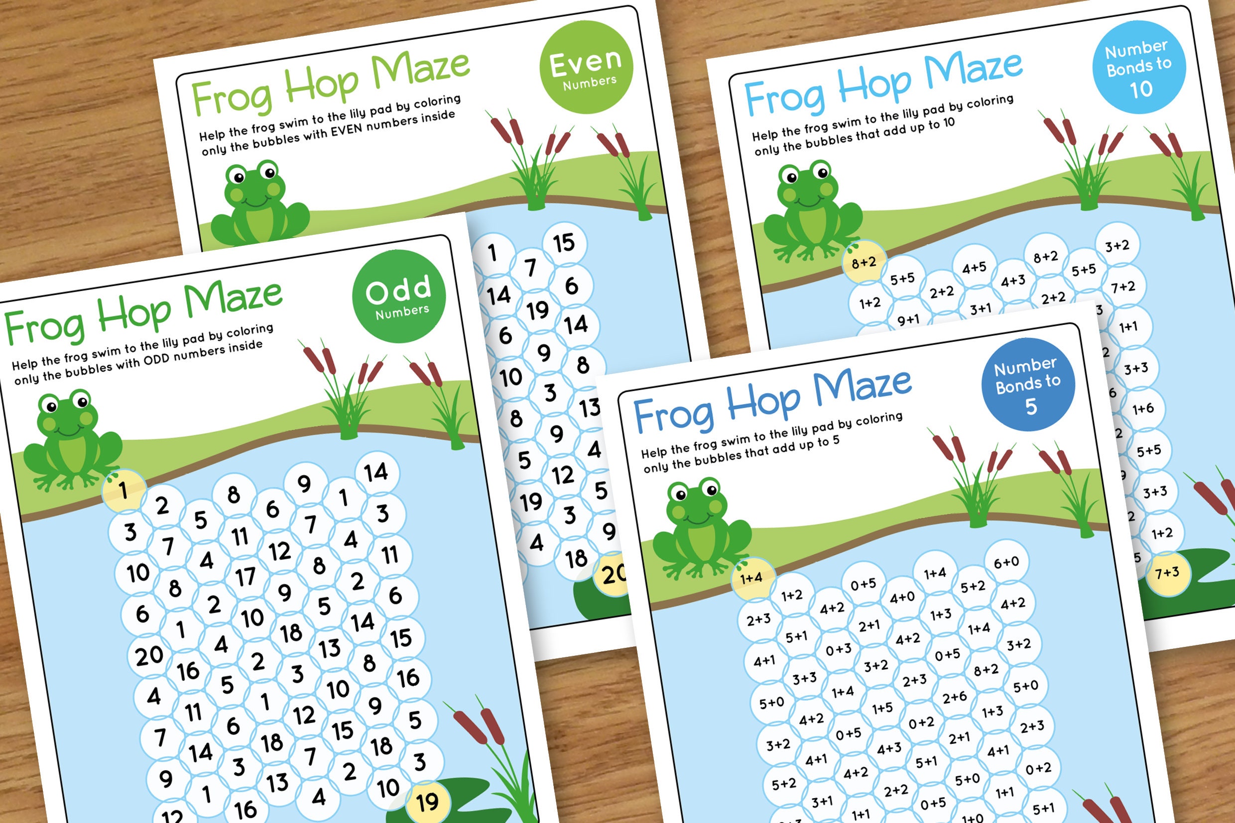 Math Maze Challenge Worksheets, Childrens Maths Activity Pack, Student ...