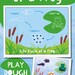 Nature Play Dough Mat Bundle, Kids Life Cycle Playdoh Activities ...