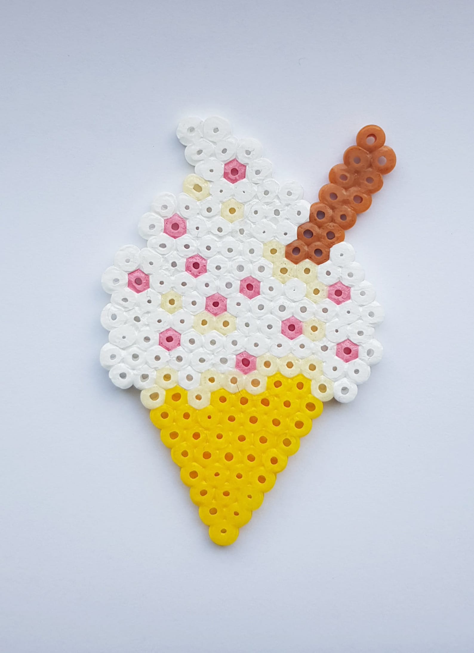 Ice Cream Fuse Bead Template, Hama Perler Nabbi Beads Ideas, Kids ...