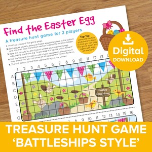 Easter Treasure Hunt Game, Play Find the Egg Challenge, Kids Bunny 2 ...