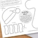Gingerbread Man Cut & Paste Craft Plus Recipe Card, Christmas Color ...