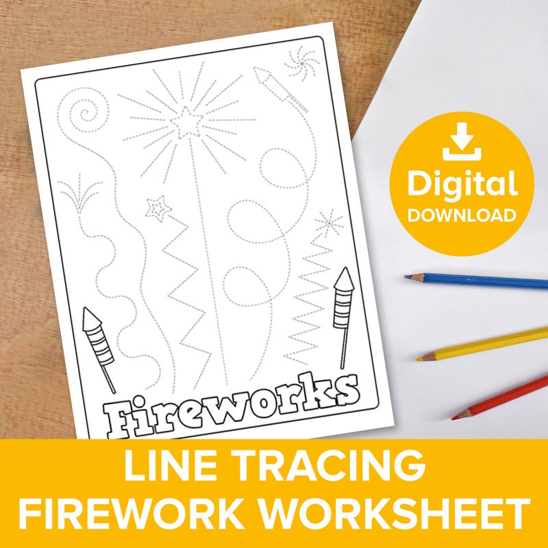 Fireworks Activities - Etsy