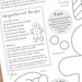 Gingerbread Man Cut & Paste Craft Plus Recipe Card, Christmas Color ...
