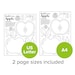 Build an Apple Cut & Paste Craft, Fall Fruit Coloring Page Printable ...