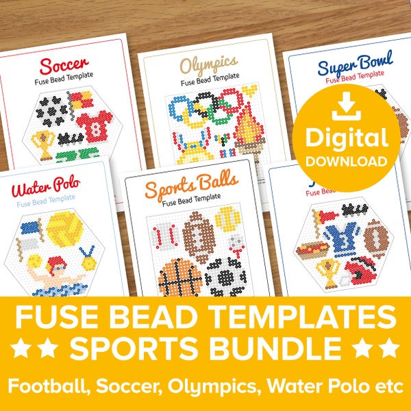 Fuse Bead Template - Etsy