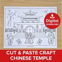 2024 Lunar New Year Activity Page & 10 Coloring Pages - Etsy