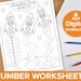 Rocket Countdown Worksheet, Kids Count Back From 10 Activity Page ...
