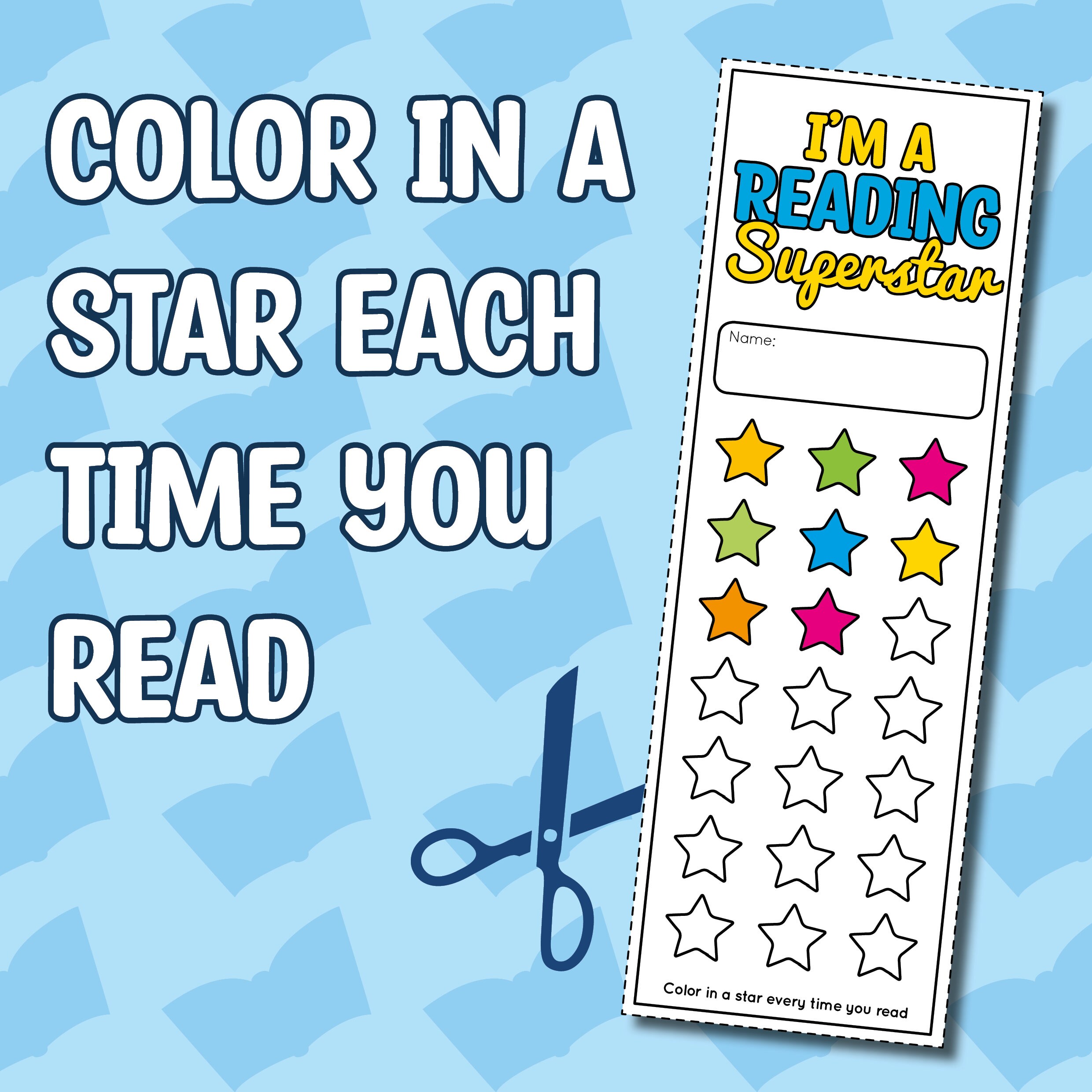 Reading Tracker Bookmarks, Children's Book Challenge Worksheet, Kids ...