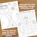Butterfly Cut & Paste Craft Printable, Spring Bug Color and Build Kit ...