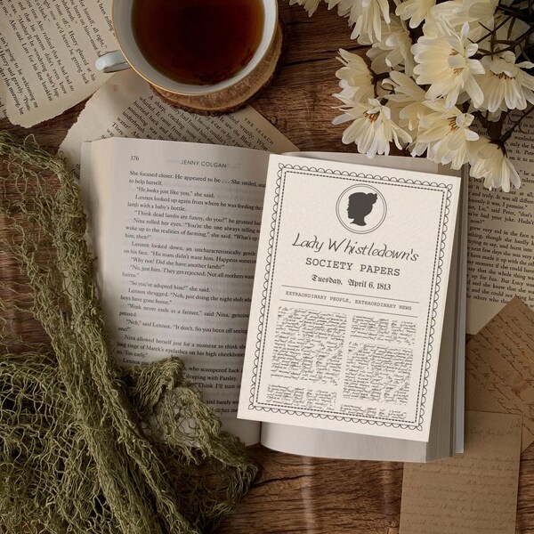 Bridgerton Letters - Etsy