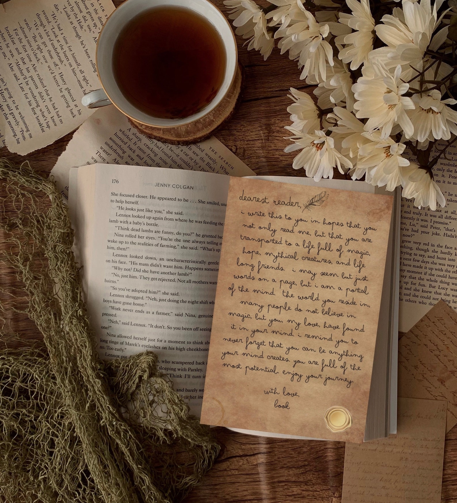 DIGITAL Dear Reader Print - Etsy