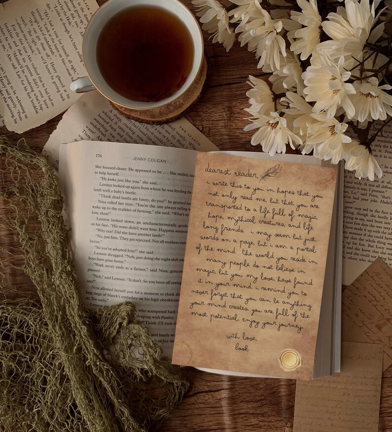 DIGITAL Dear Reader Print - Etsy