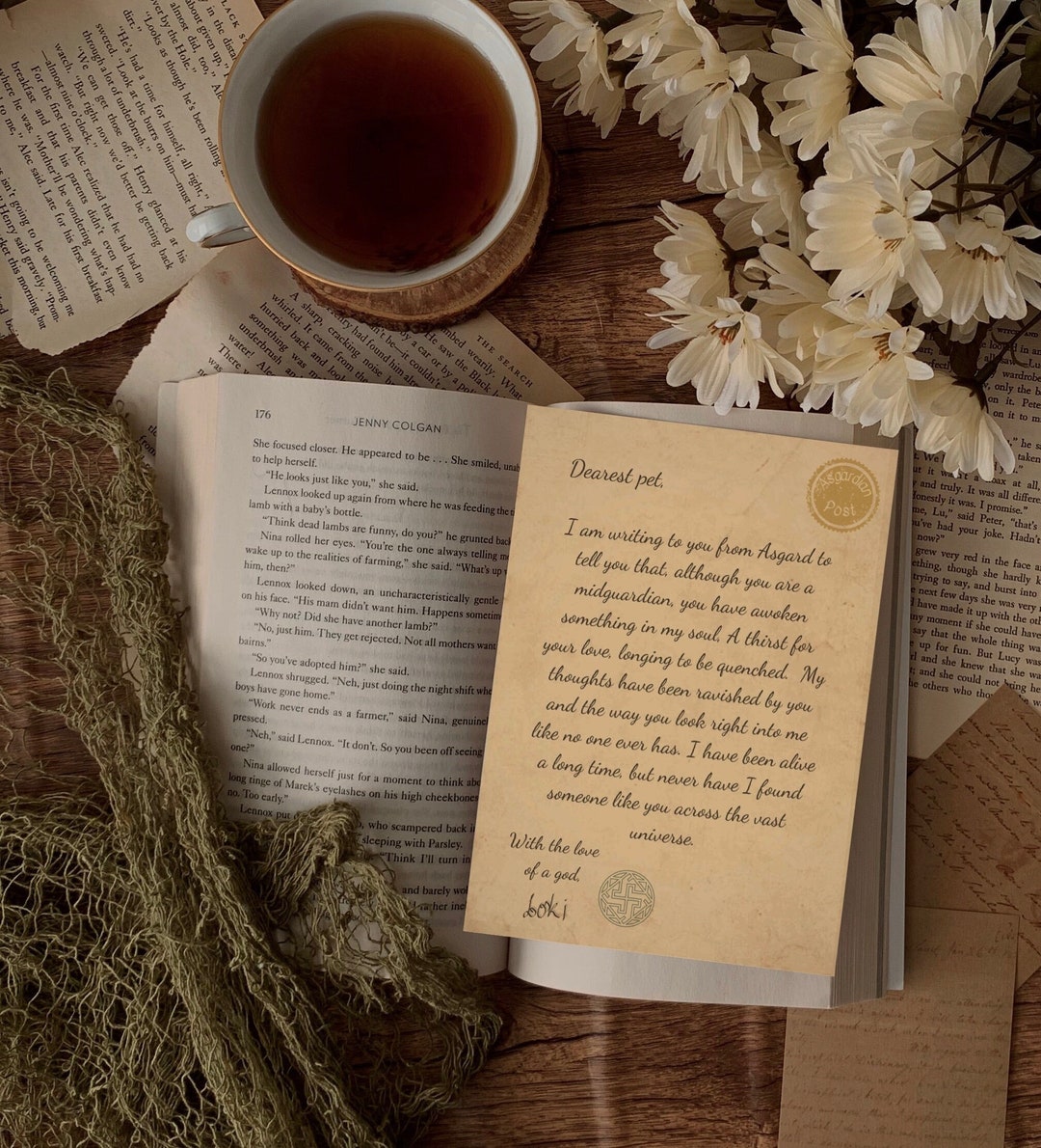 DIGITAL Loki Love Letter Print - Etsy
