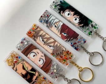 My Hero Academia Keychain | Etsy