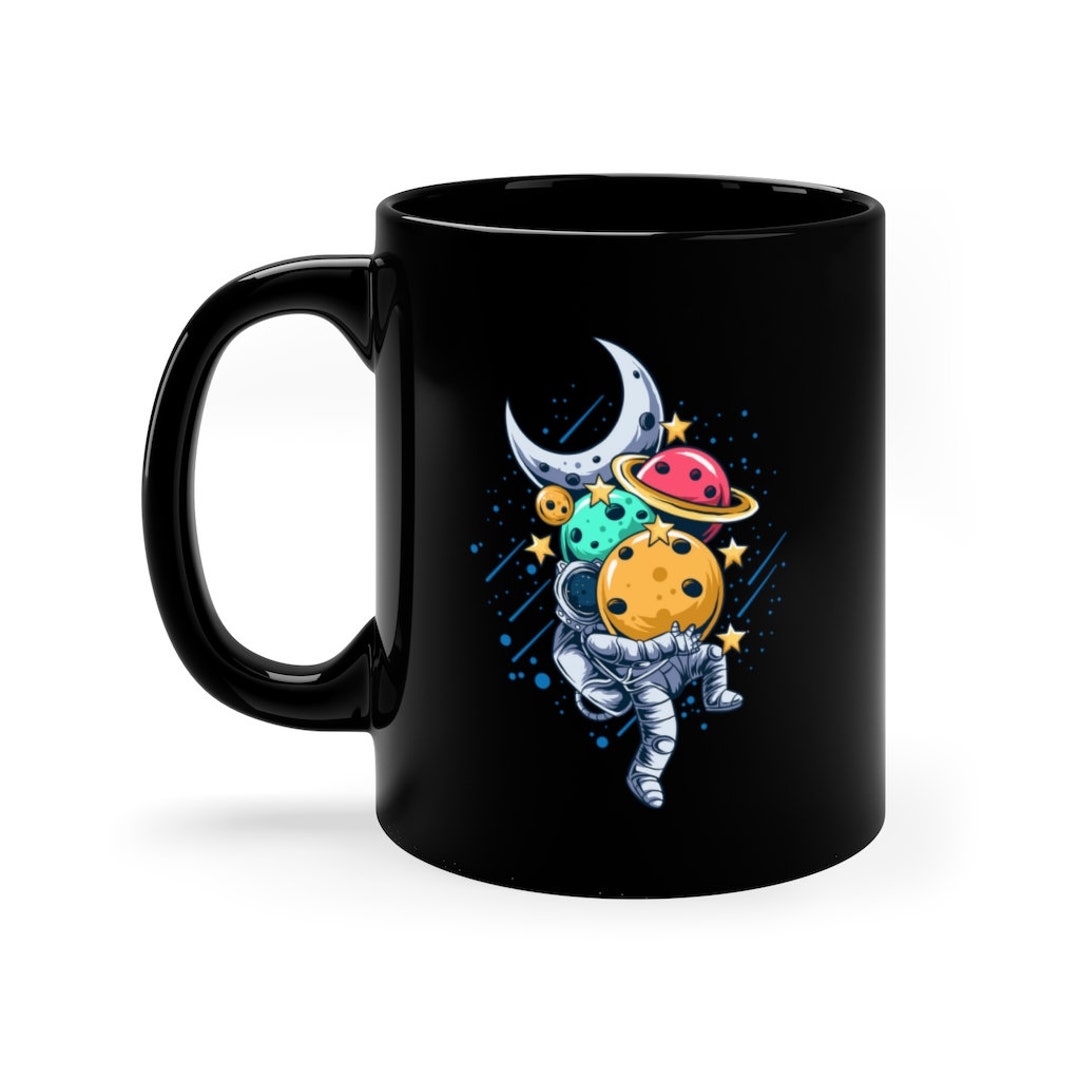 Astronout Carry Many Planets Mug Funny Astronaut Mug - Etsy