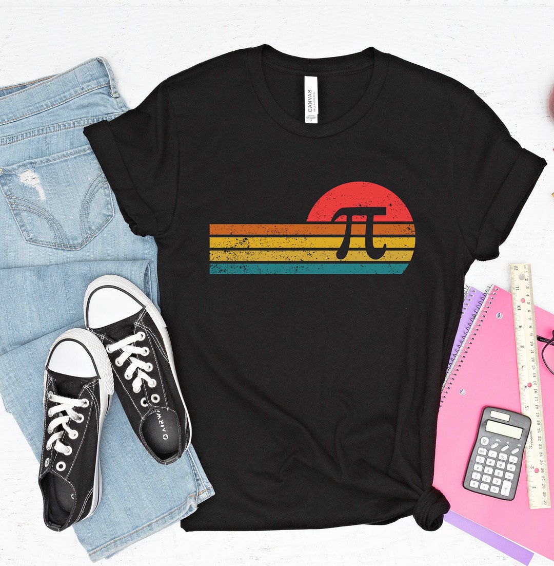 Pi Symbol Vintage T-shirt, Pi Day Shirt, Math Lovers Gift, Nerd Shirt ...