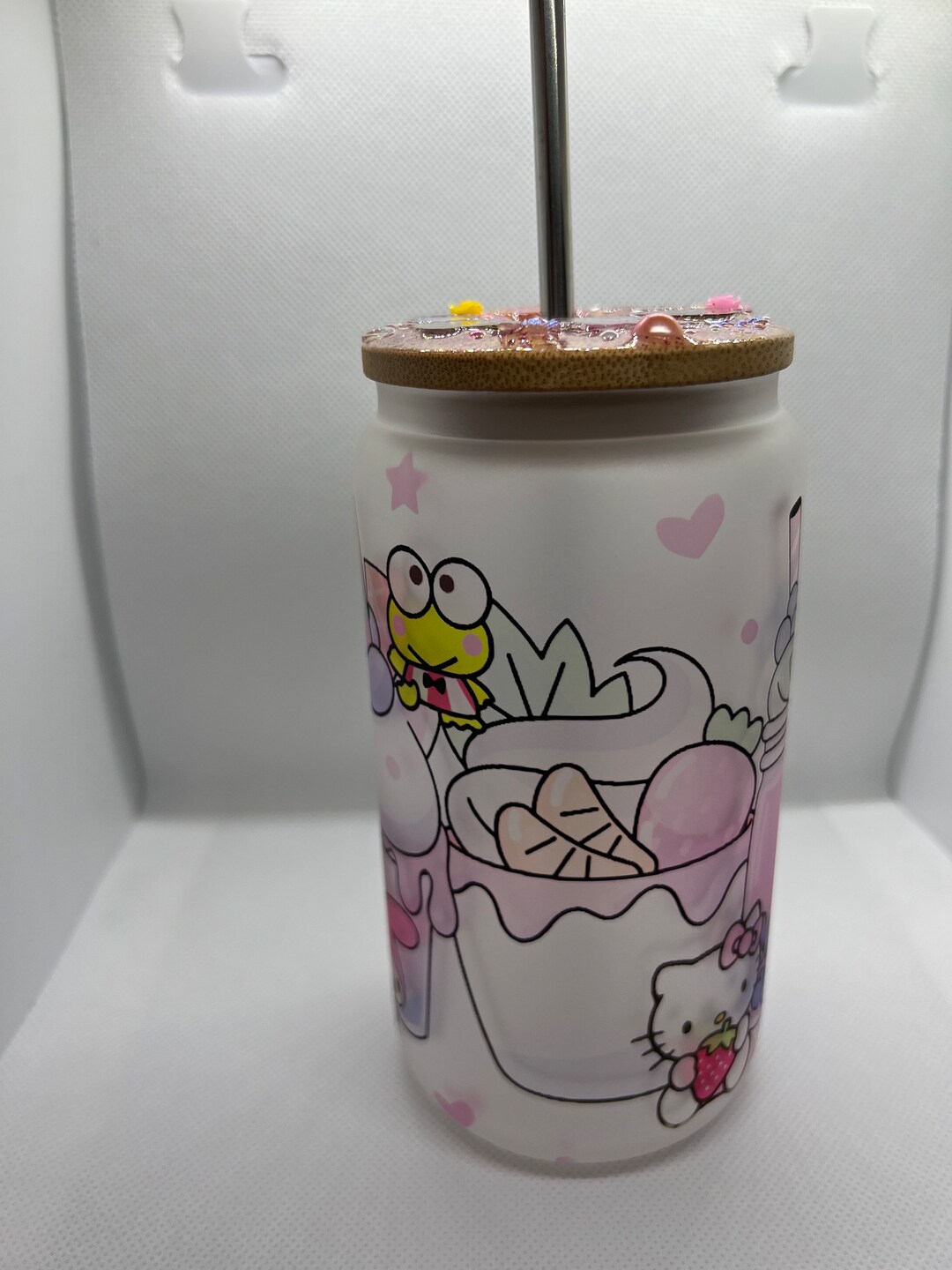 Sublimated Hello Kitty Cup With Personalized Lid - Etsy