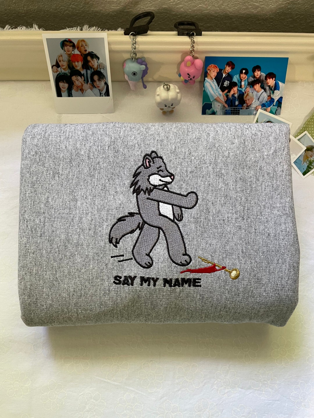 ATZ ”say My Name” Kpop Embroidery Merch - Etsy