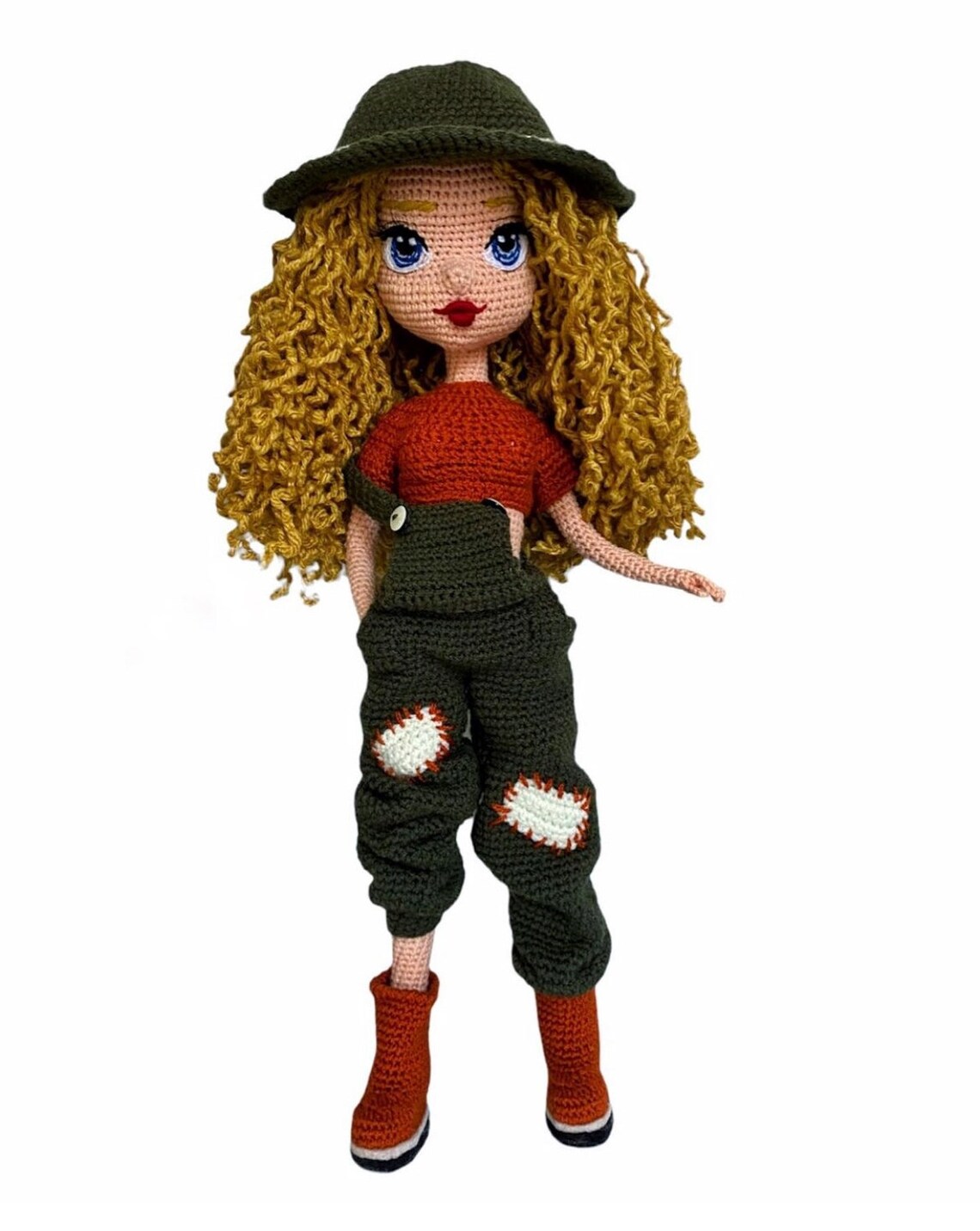 Crochet Doll Pattern Amigurumi Doll Pattern Pdf English Etsy