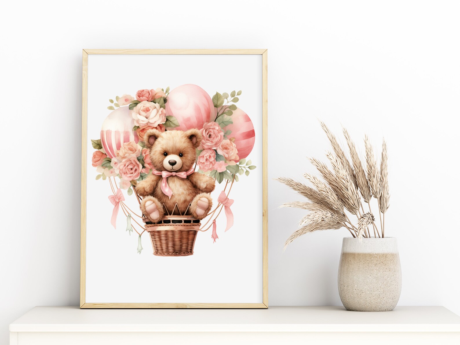 Watercolor Teddy Bear Clipart Nursery Decor Teddy Bear Png - Etsy