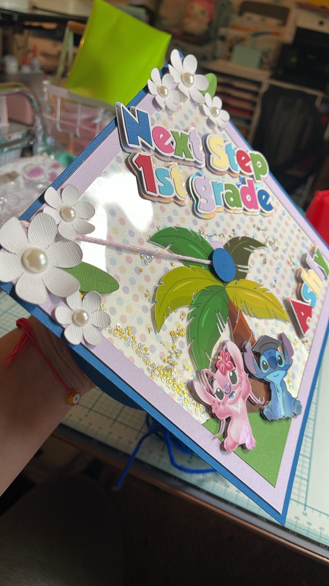 Personalized Kindergarten Graduation Cap Topper, Kindergarten Grad Next ...