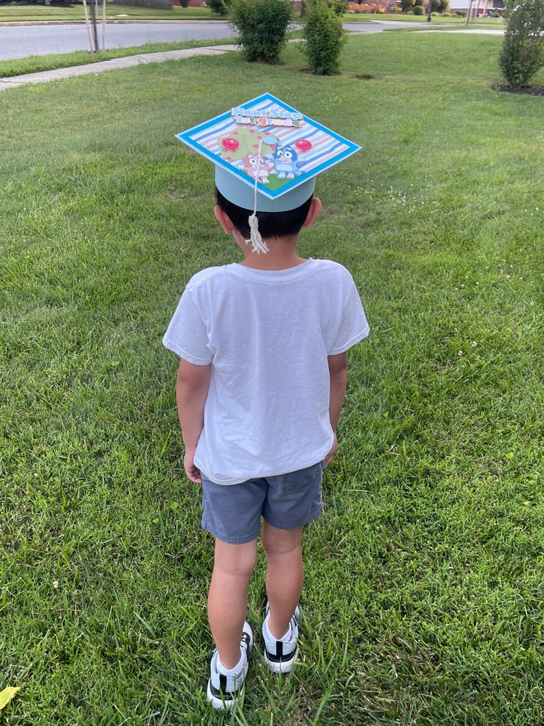 Personalized Kindergarten Graduation Cap Topper, Kindergarten Grad Next ...