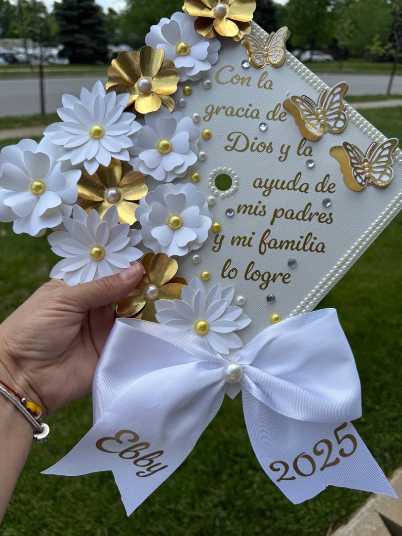 Graduation Cap Decor, Graduation Cap Topper, Class 2025, Cap Topper ...