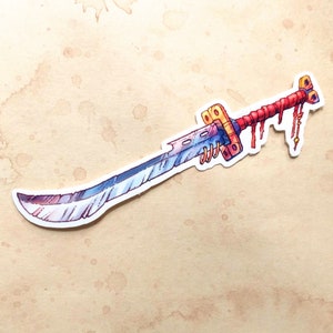 Prismatic Long Sword - Dnd Weapon - Dungeons and Dragons Sticker - Etsy