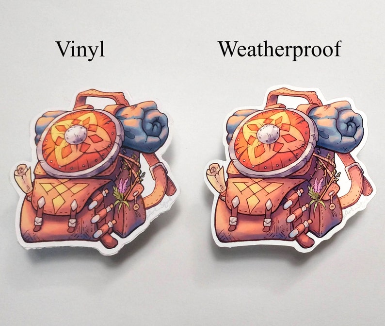 Adventurer's Pack Dnd Backpack vinyl Dungeons and - Etsy
