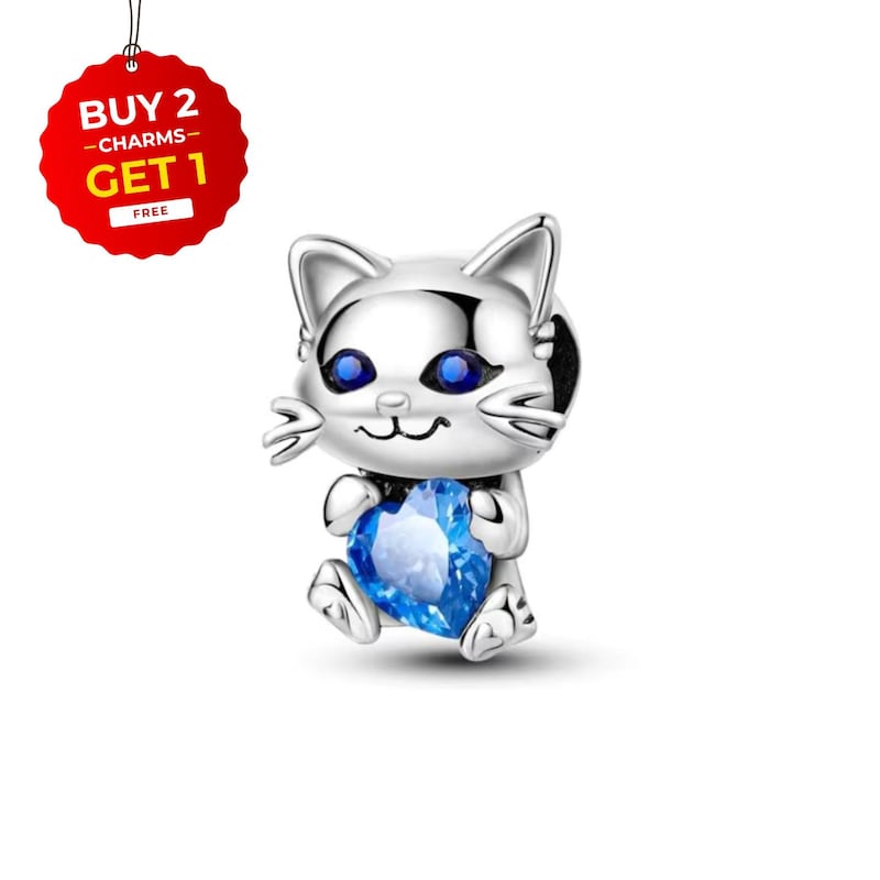 Pandora Charm Cat Boy - Etsy UK