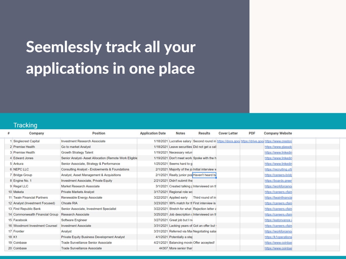 Cover Letter Template and Auto-generator - Etsy