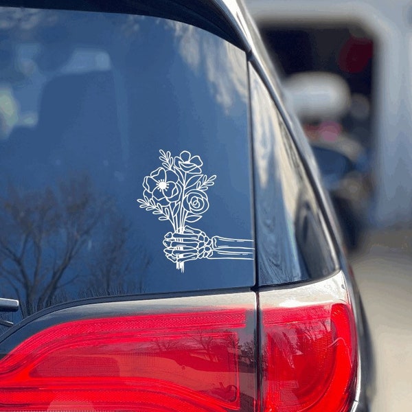 Flower Car Decal - Etsy