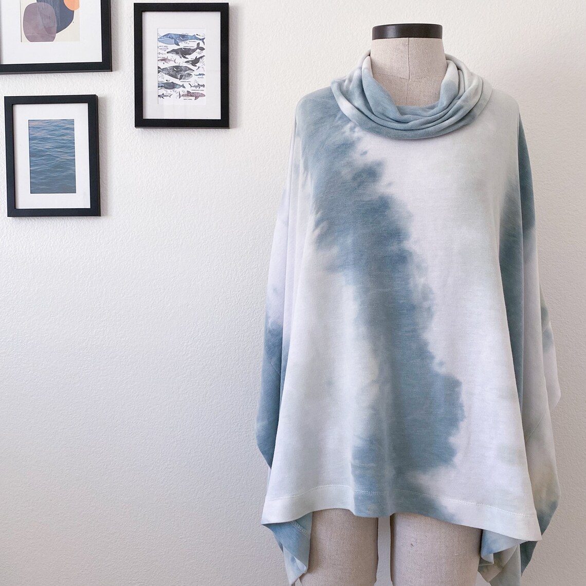 Paper Sewing Pattern Wintertide Poncho Sewing Pattern - Etsy