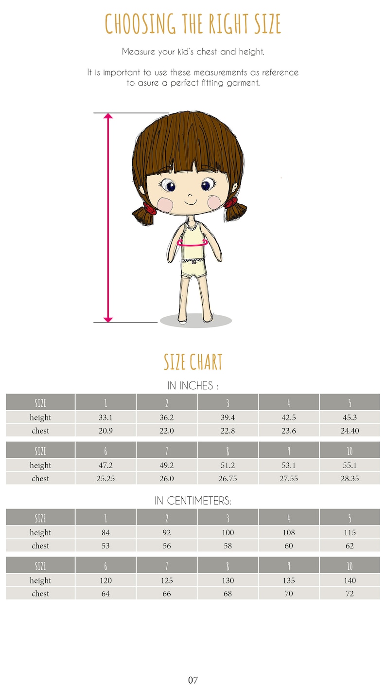 Paper Sewing Pattern, Isabelle, Sewing Pattern, Kids, Printed Pattern ...