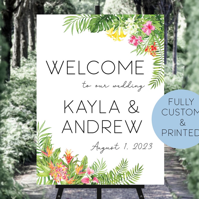 Tropical Wedding - Etsy