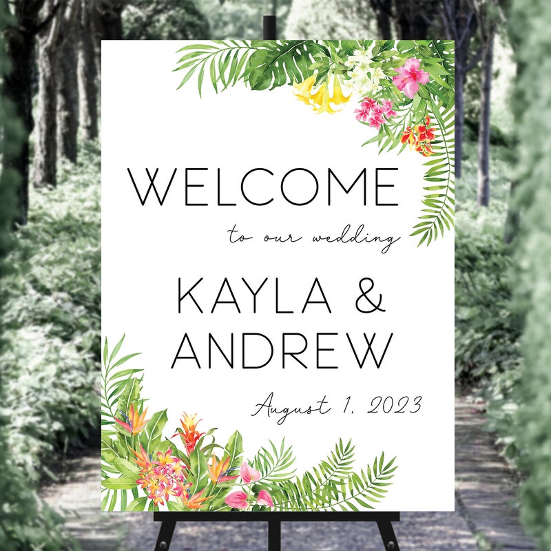 Tropical Watercolor - Etsy