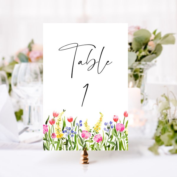 Table Card - Etsy