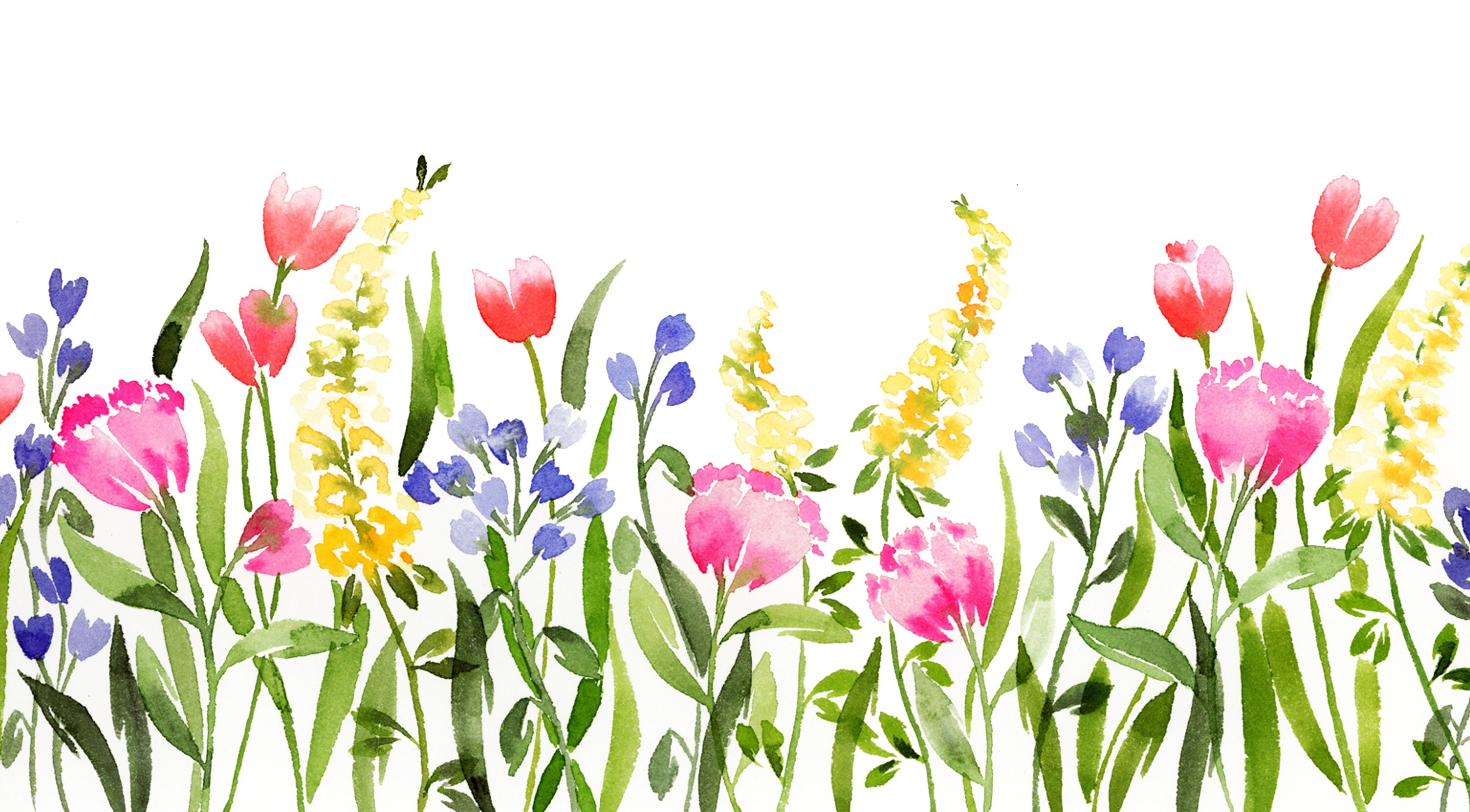 Wildflower Welcome Sign Template Bright Floral Wedding - Etsy